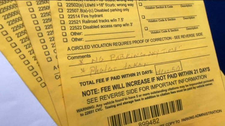 Lakeside man disputes parking tickets over sign confusion, can't ...