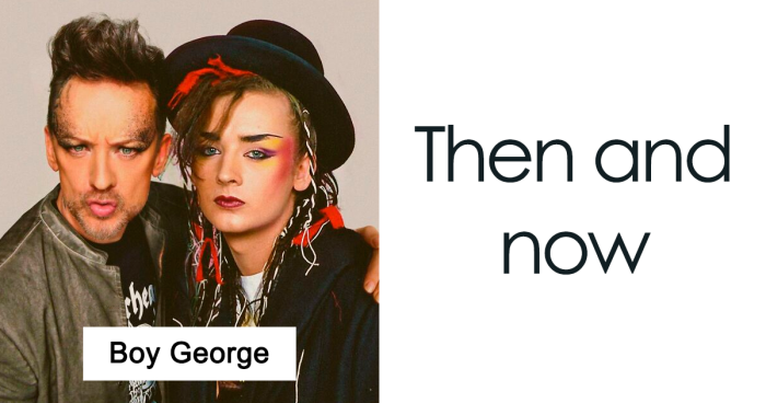 Time waits for no one: 30 celebrities next to their younger selves