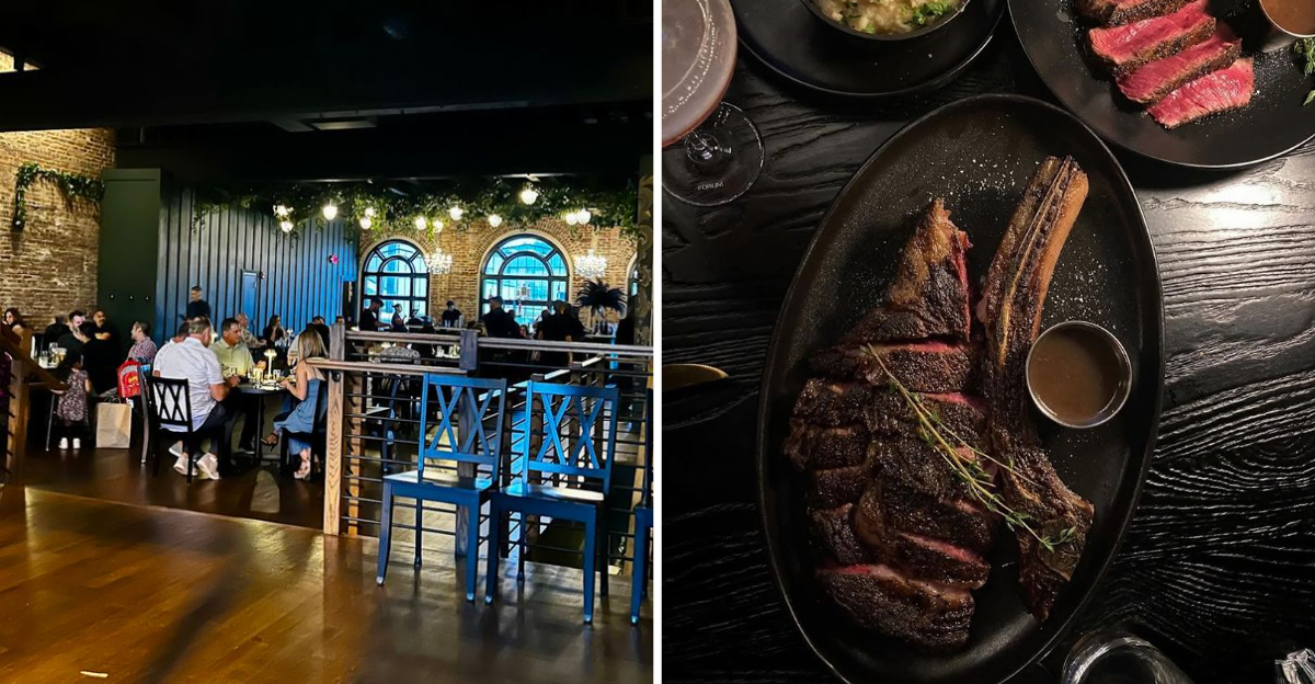 This New Jersey steakhouse used to be a 1920s bank and now ages steak ...