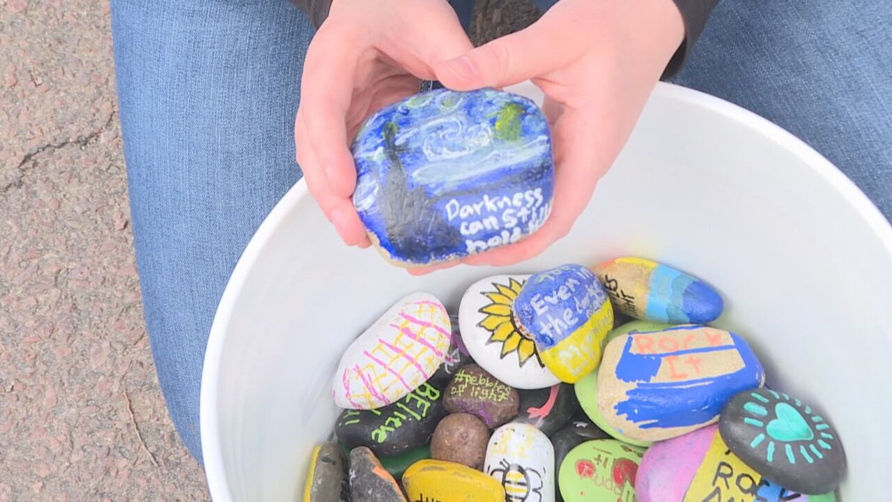 Pebbles of light: turning loss into hope