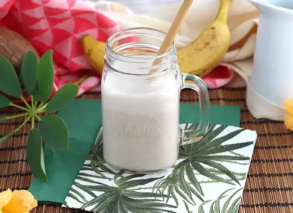 Milkshake vegan à la banane