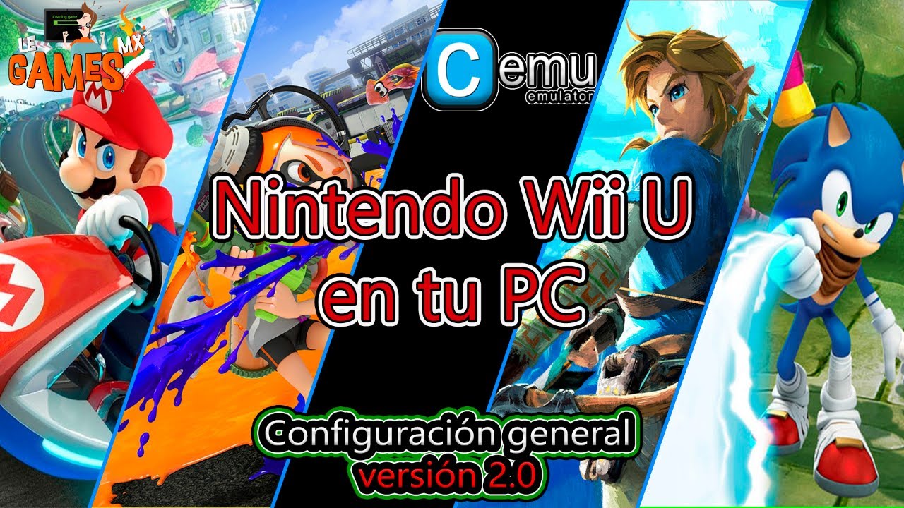 Nintendo Wii U en tu PC - CEMU 2.0 configuración general - 2023