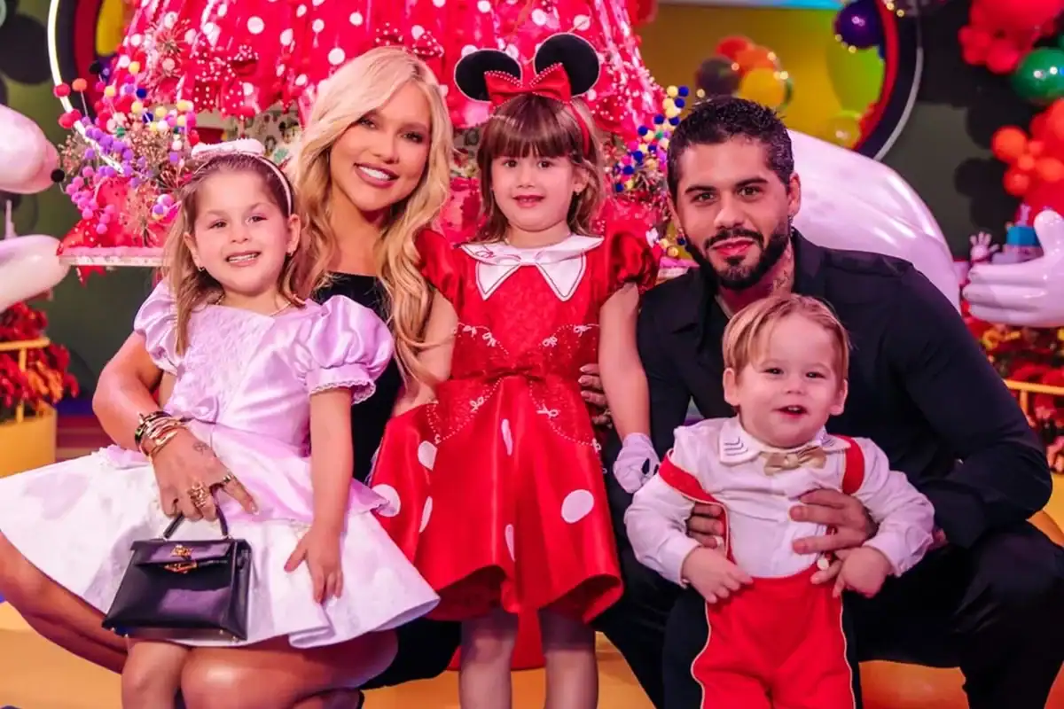 Leonardo não comparece à festa de 5 anos da neta Maria Alice e gera ...
