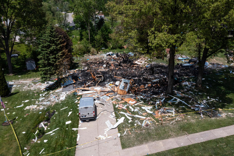 Michigan house explosion leaves 1 dead and another in critical condition