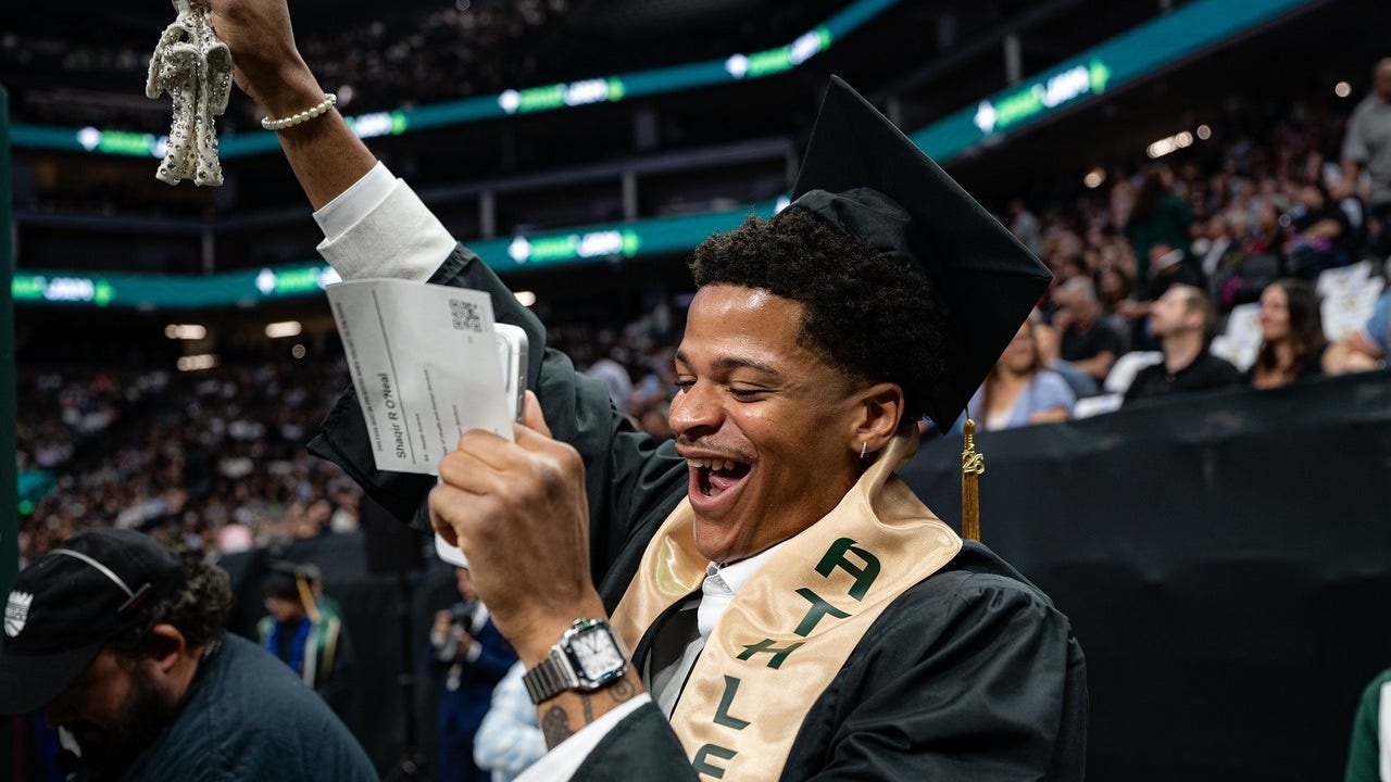 Shaq's son graduates from this Northern California university a week ...
