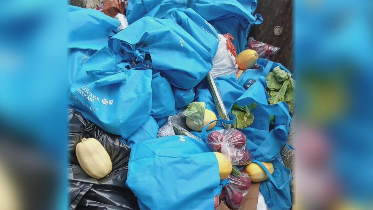 Apartment complex residents outraged after donated groceries thrown away