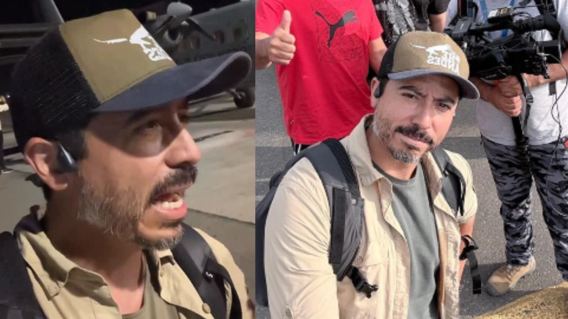 Rodrigo Pérez es atacado por sujeto durante despacho en vivo para Canal ...