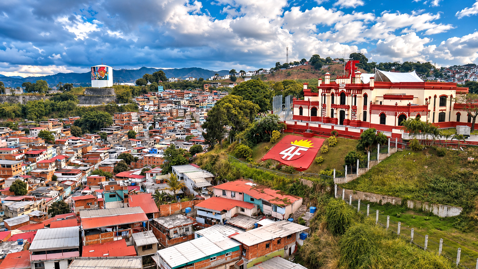 Colorful hillside houses rising above Guayaquil’s city view