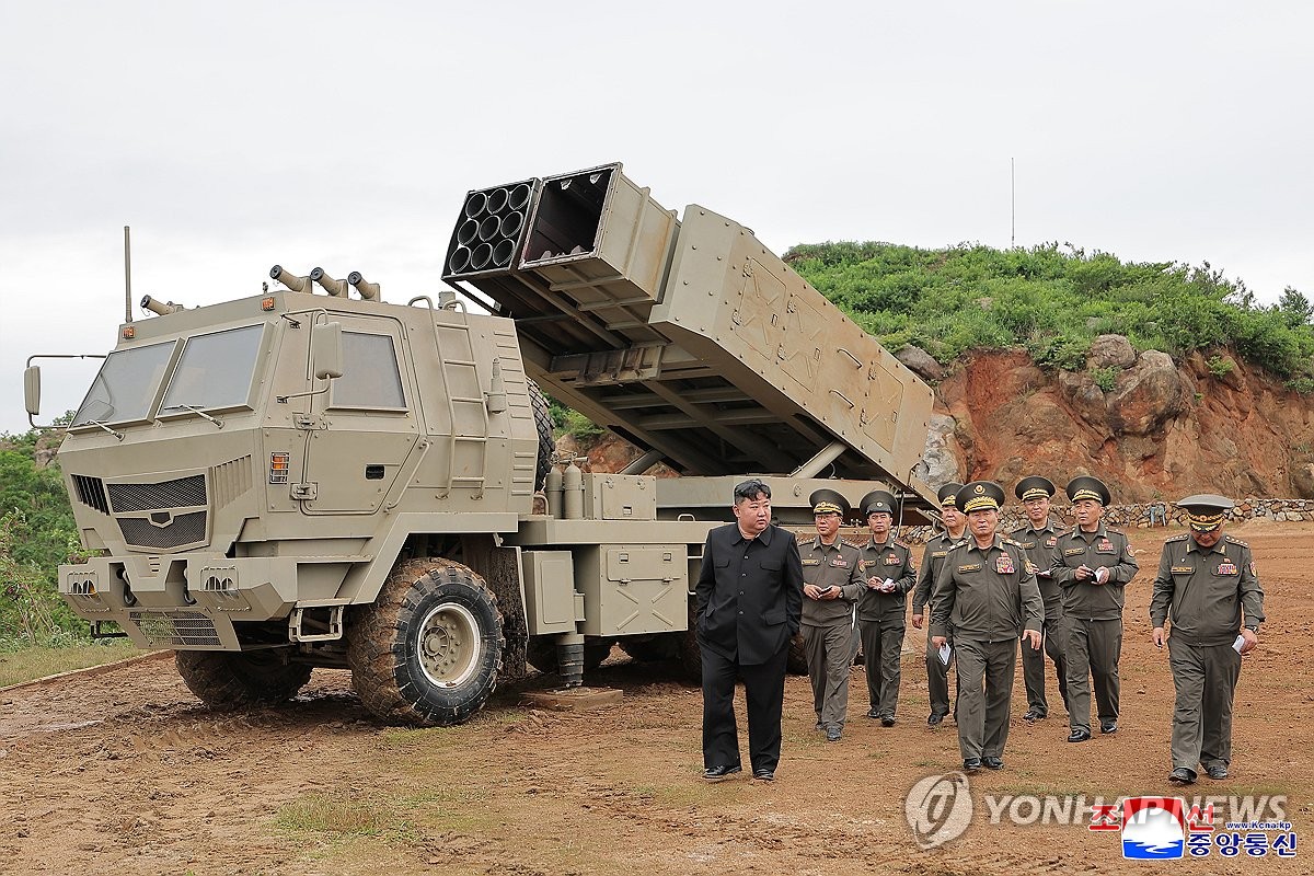 NK test of new lightweight missile launcher, cruise missiles