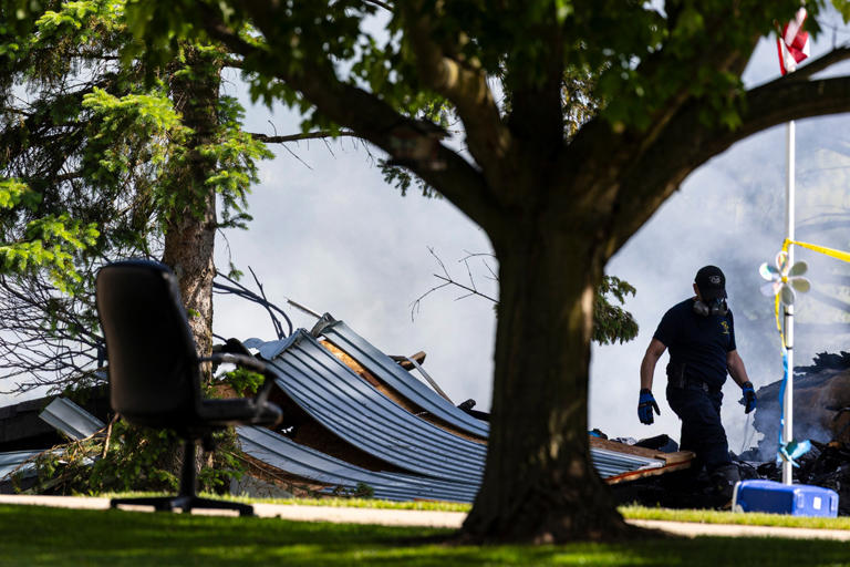Michigan house explosion leaves 1 dead and another in critical condition
