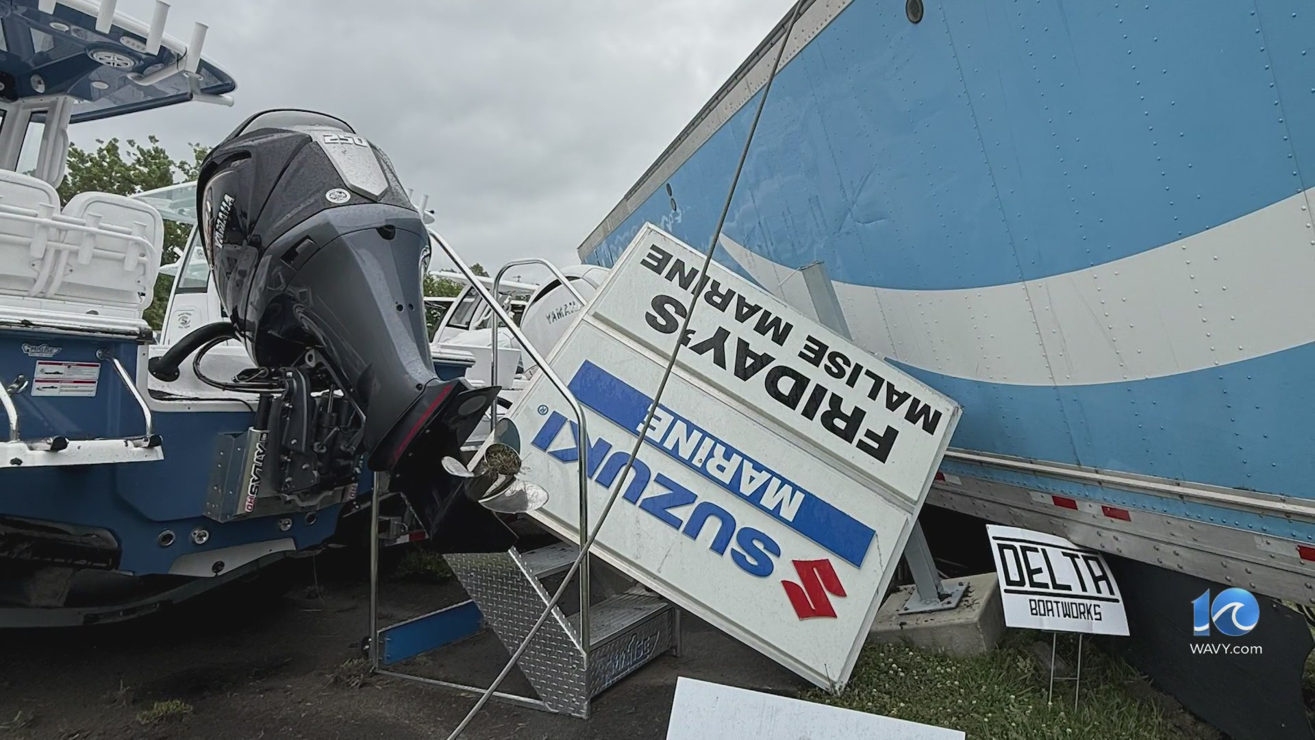 Boat dealer speaks out after Amazon truck crash