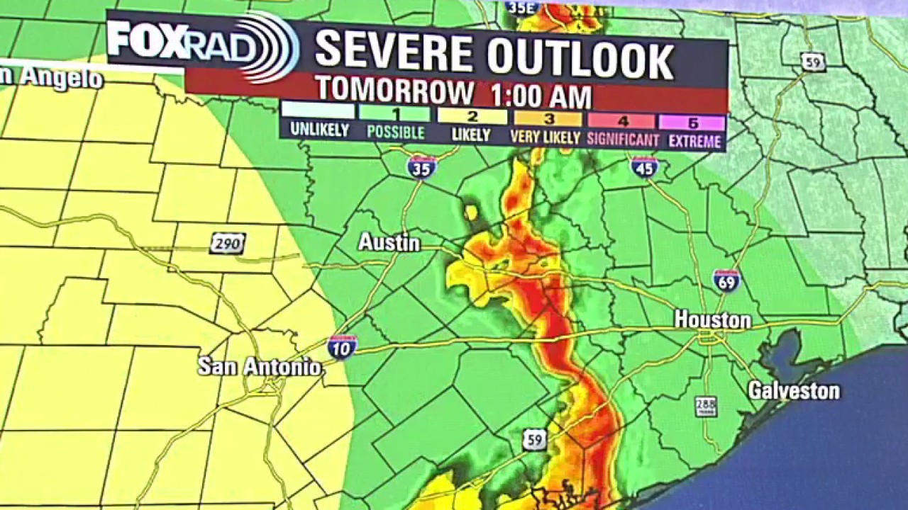 Houston weather: Strong storms possible overnight, FOX 26 Storm Alert ...