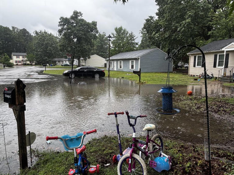 Photos: Central Virginia sees flooding due to heavy rainstorm
