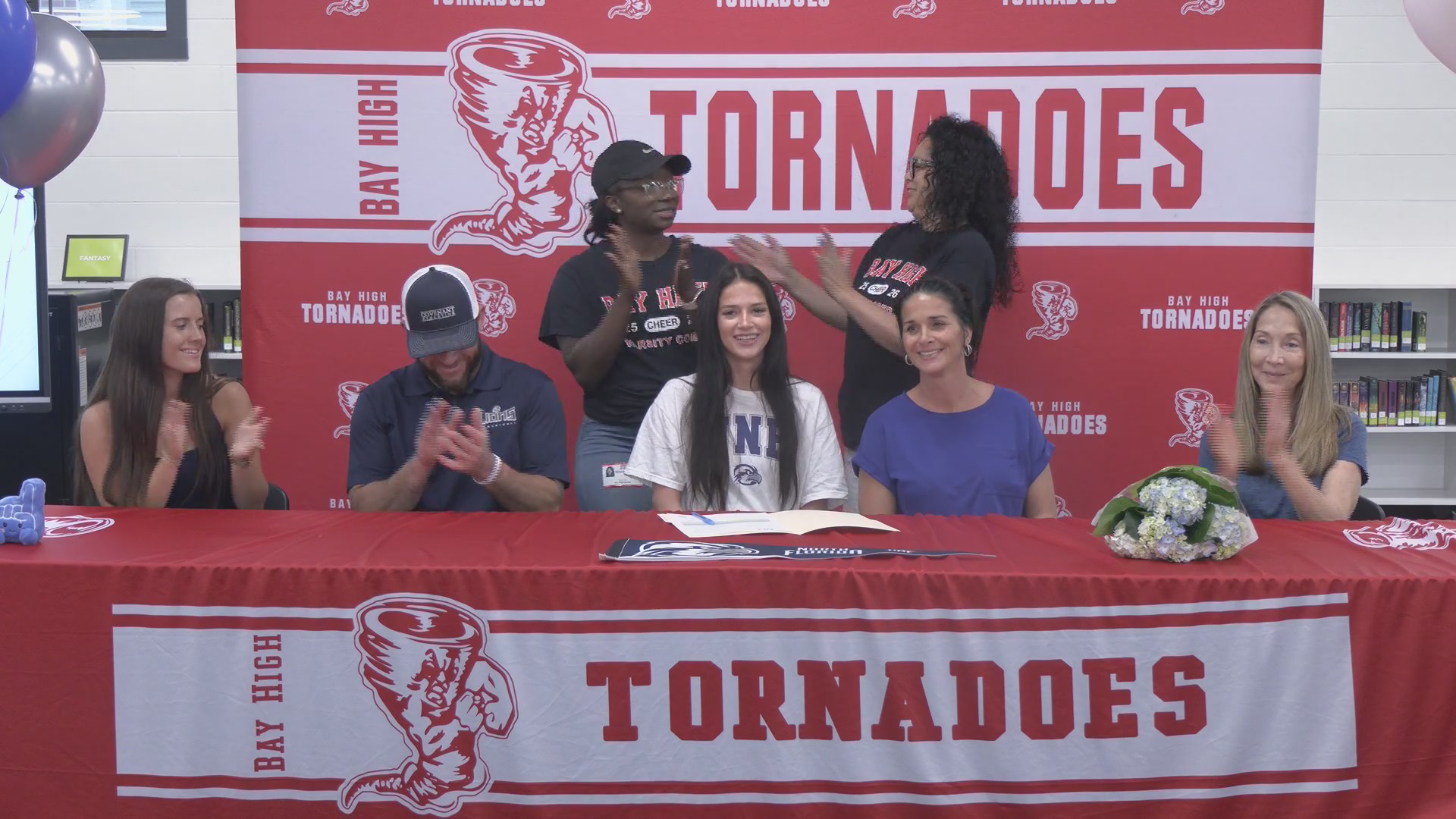 Bay Cheer's Kingsley Guidas goes D1