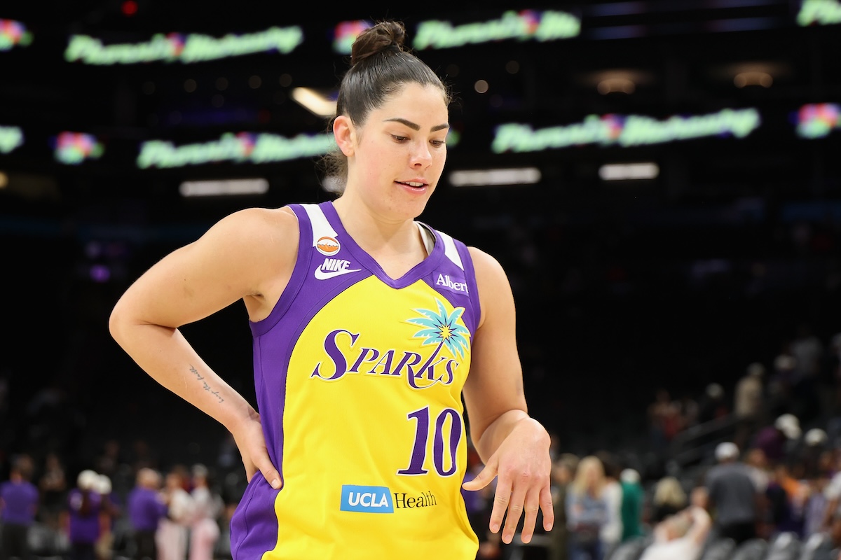 Kelsey Plum suffers concerning injury during Sparks practice
