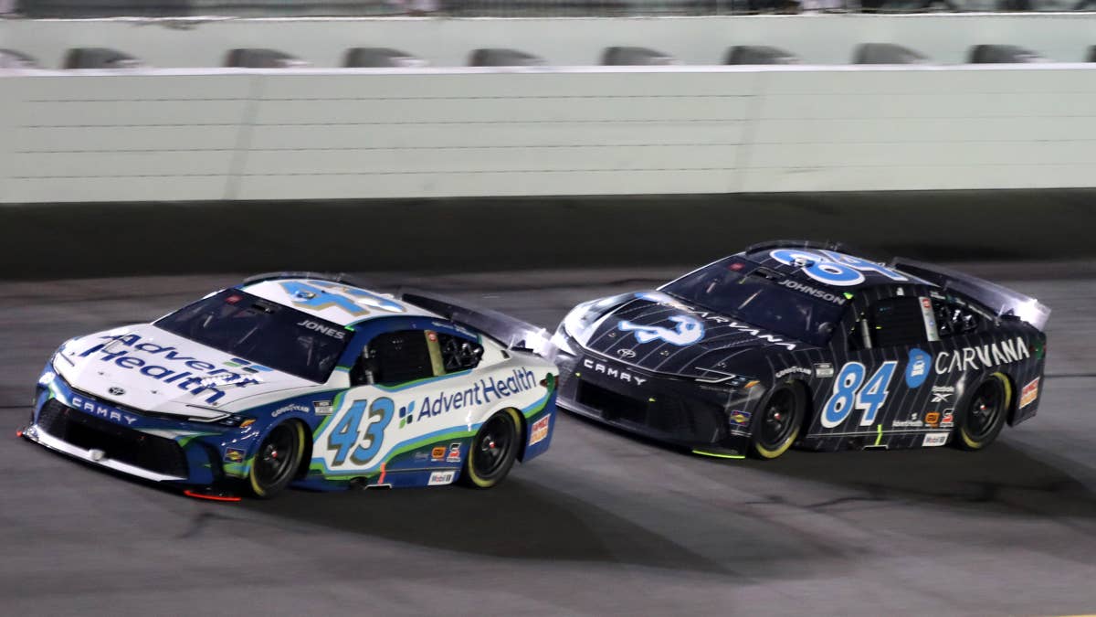 Legacy Motor Club supporting Chevy NASCAR driver at Nashville Superspeedway