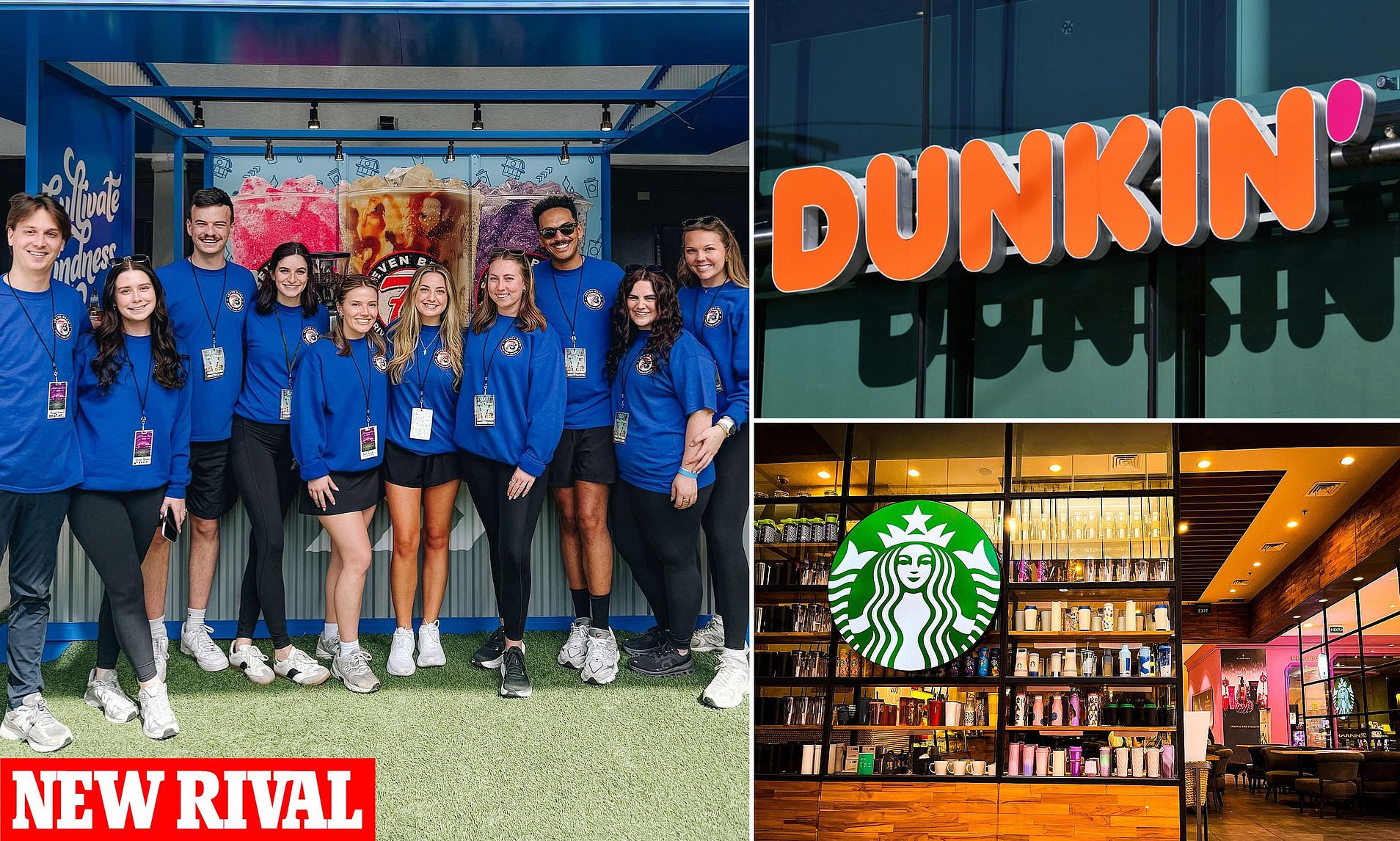 Starbucks and Dunkin' face fresh competition from a small-town coffee chain
