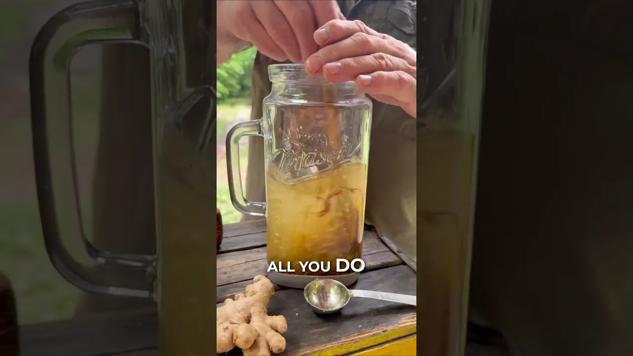 Old-time field drink: switchel