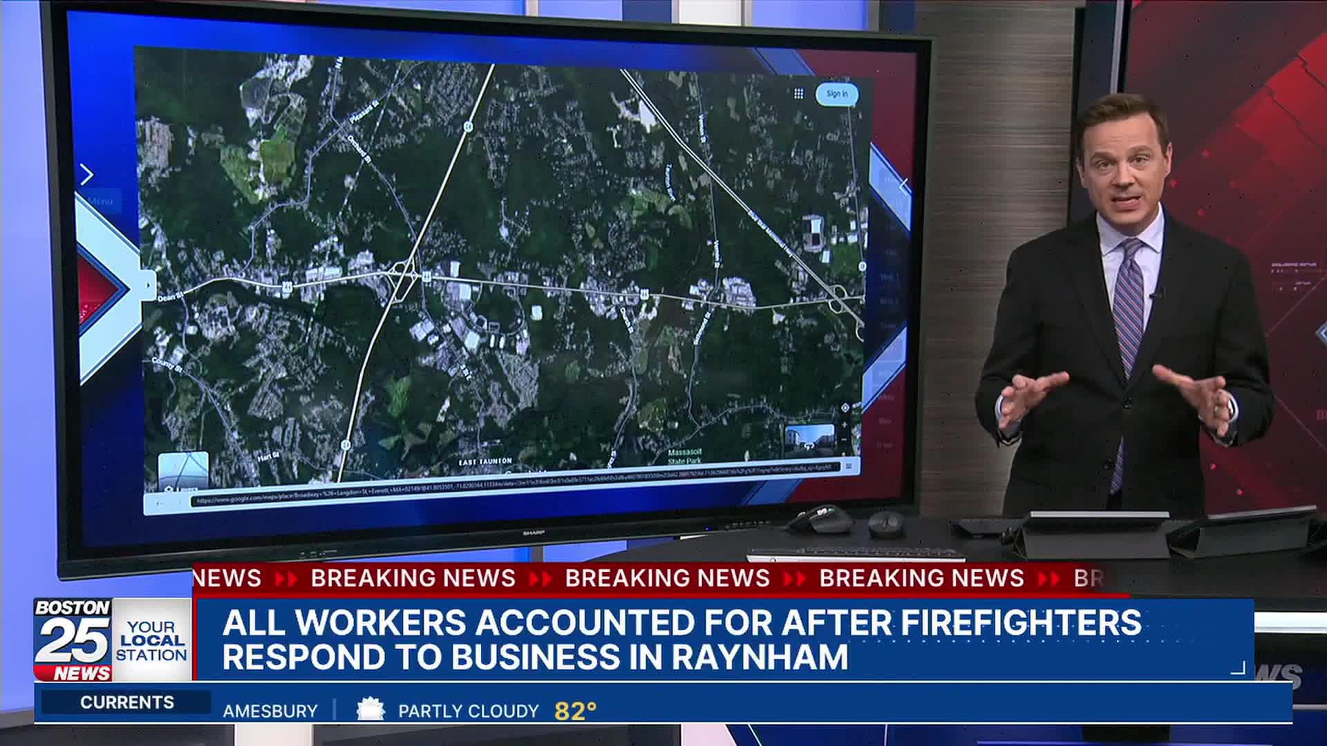 Reported explosion at Raynham battery plant prompts emergency response