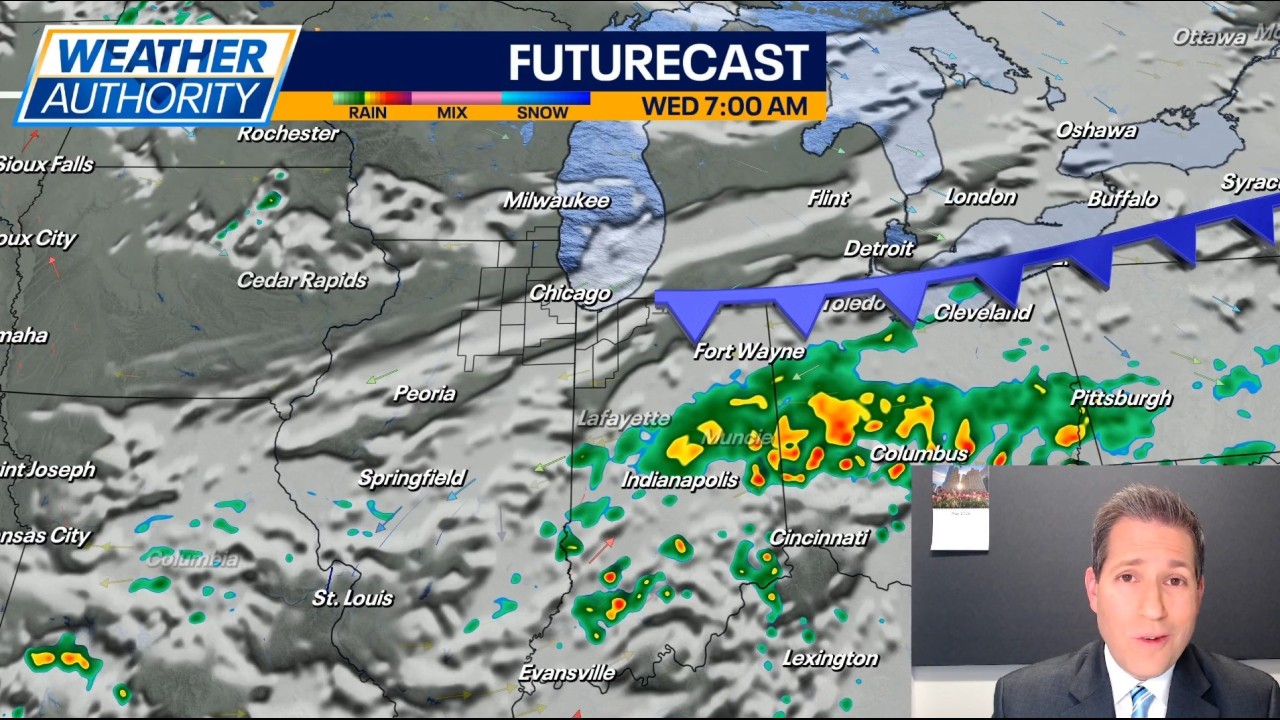 Chicago weather: Clouds, more warm temps before cooldown