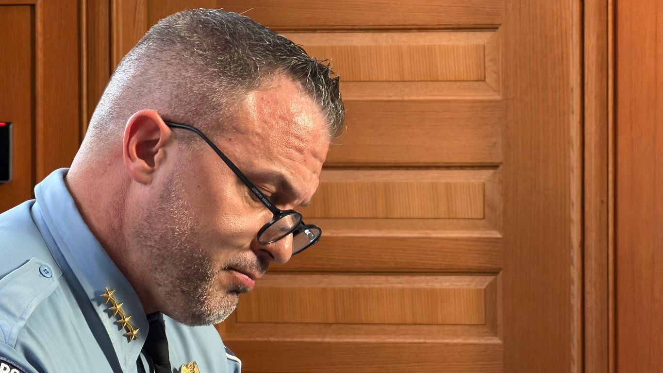 Minneapolis police chief Brian O'Hara resigning