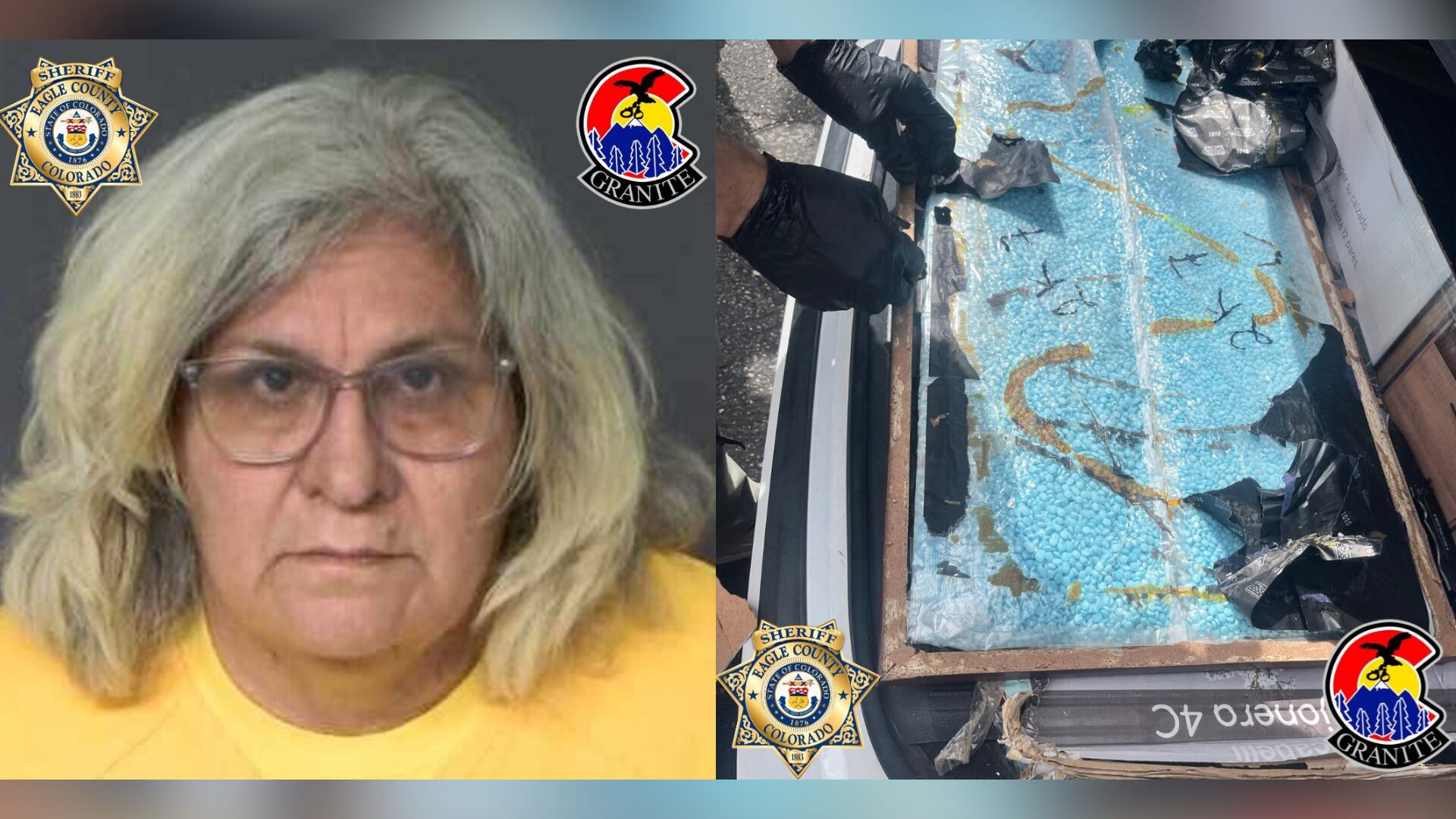 500k fentanyl pills found hidden in furniture boxes during traffic stop ...
