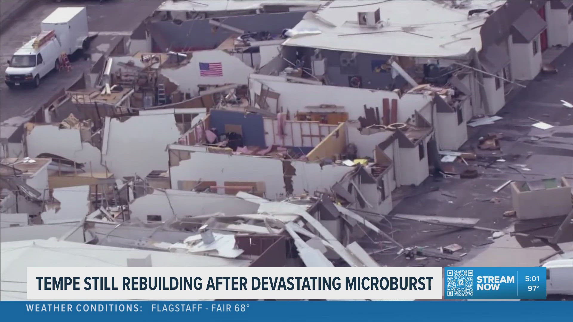 Tempe still rebuilding after devastating microburst