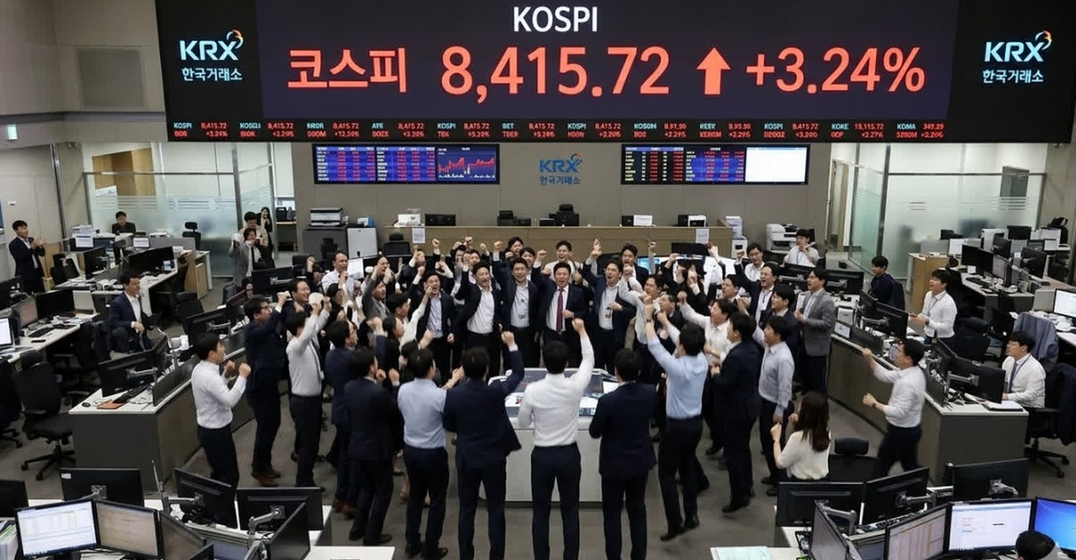코스피 8400 돌파·매수 사이드카 발동…개장 이후 벌어진 싹쓸이