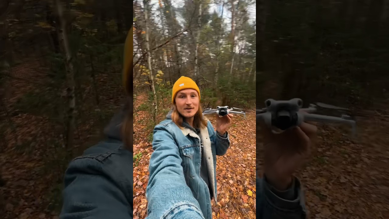 DJI Mini 4 Pro tracking test #drone #dji #mini4pro