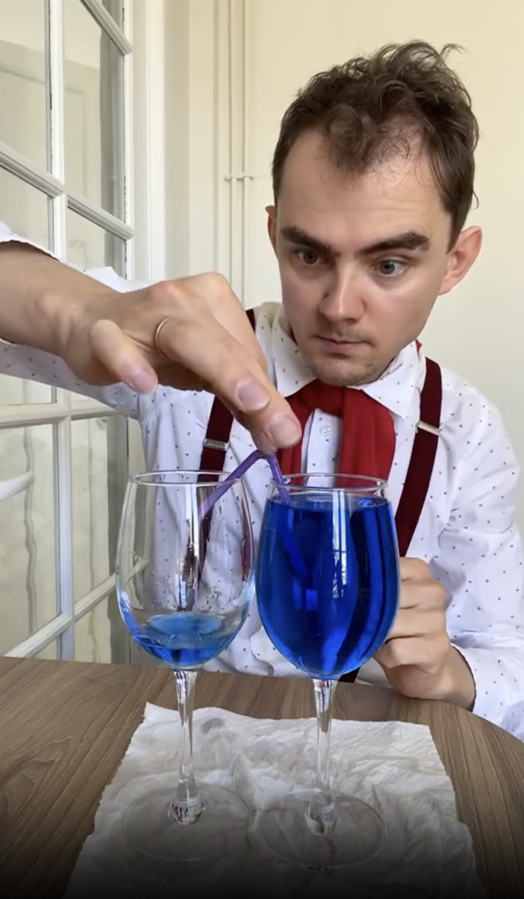 Who knew a straw could do that?