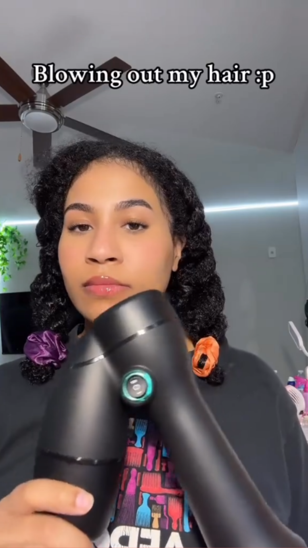 Blowout hair routine using Revair tool