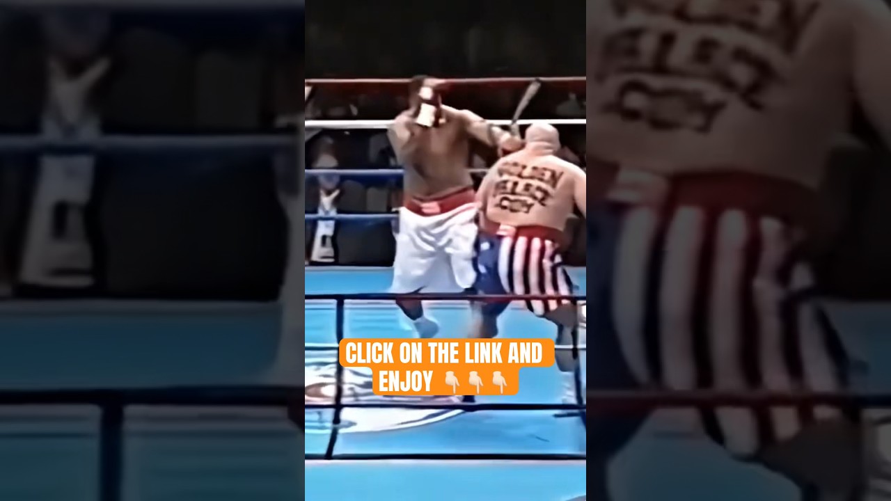 The legend's last fight: Larry Holmes vs Butterbean #boxingicon