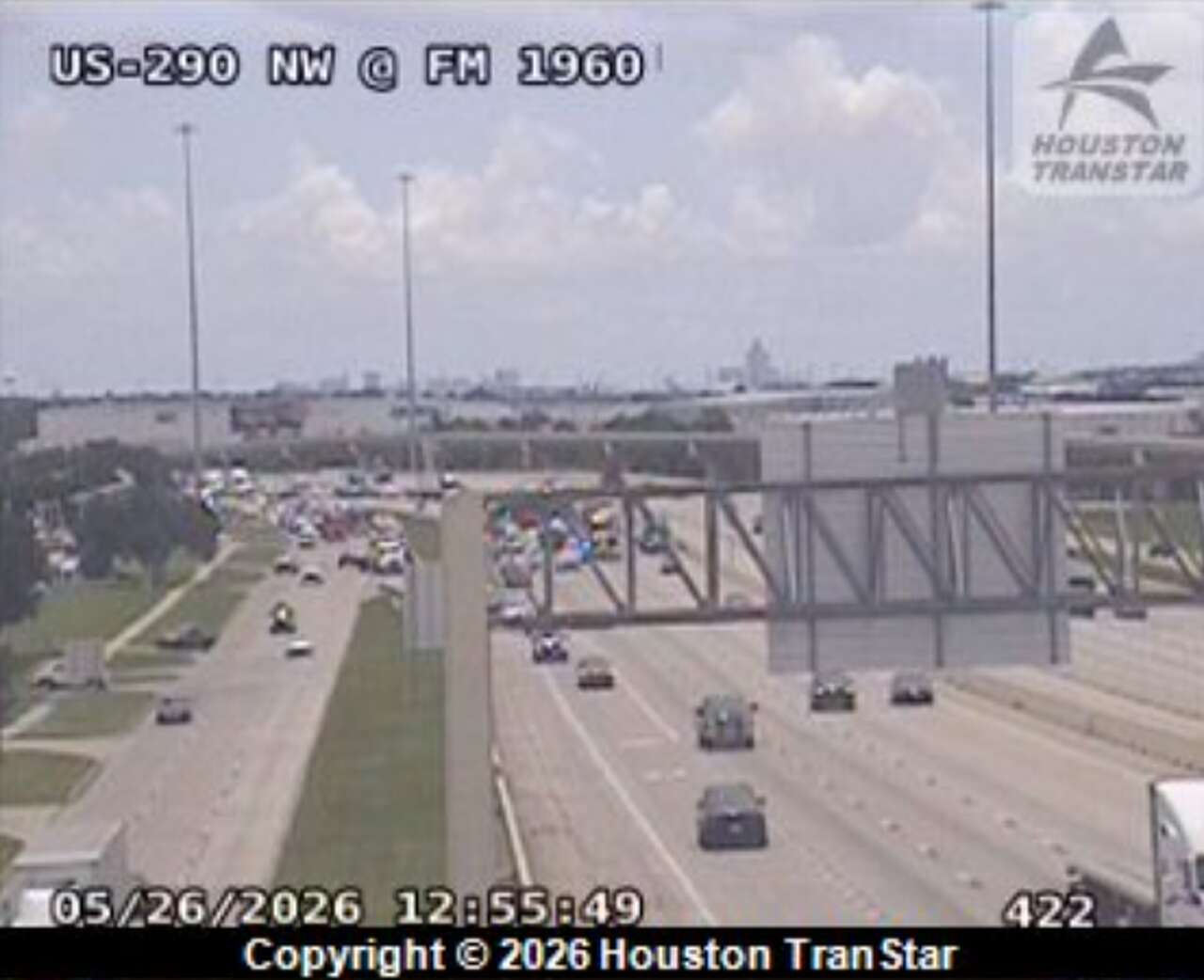 5 hospitalized, westbound US 290 shut down after 18-wheeler crash in Cy ...