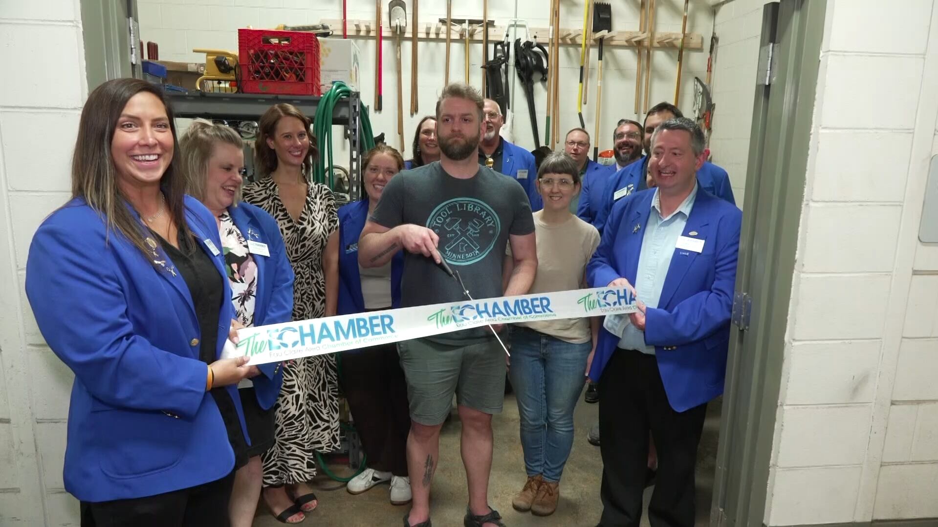 Chippewa Valley Tool Library holds ribbon cutting, opening its doors Friday