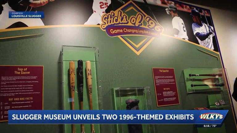 Louisville Slugger Museum unveils 1996-themed exhibits for 30th anniversary
