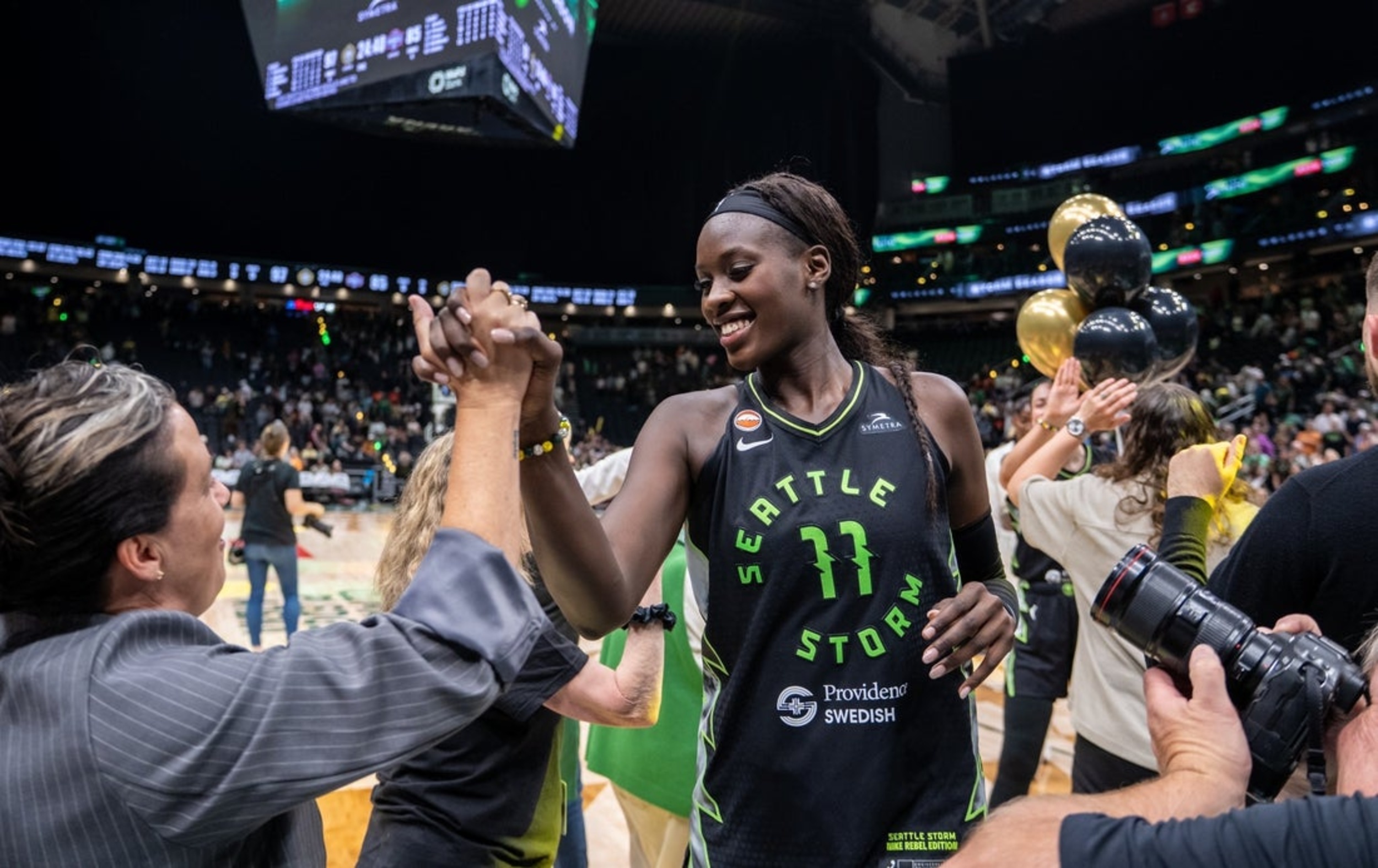 Prized rookie Awa Fam finding footing as Storm host Mystics