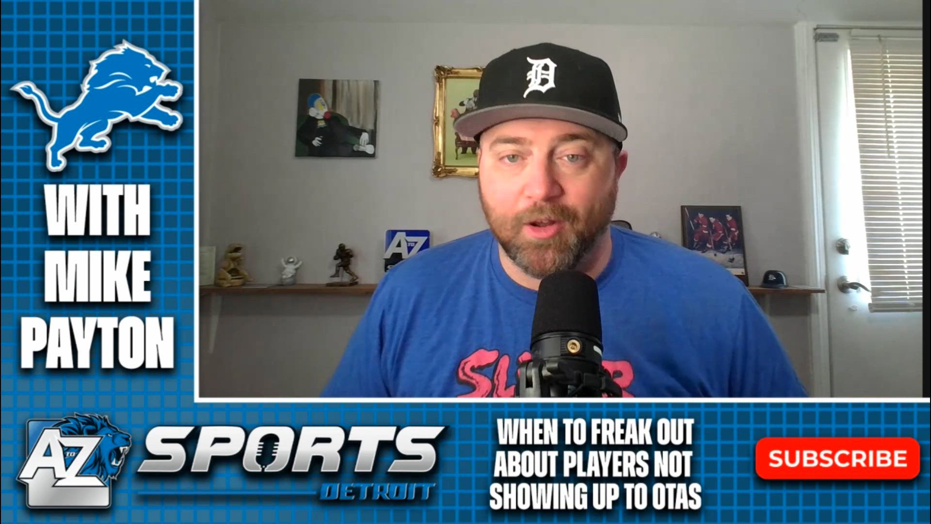 Just because someone misses OTAs doesn't mean there's a problem in Detroit