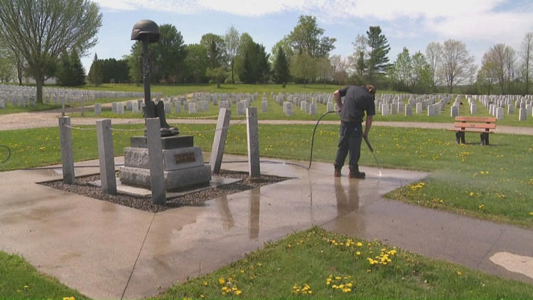 Love and care put into maintaining state’s veterans’ cemeteries