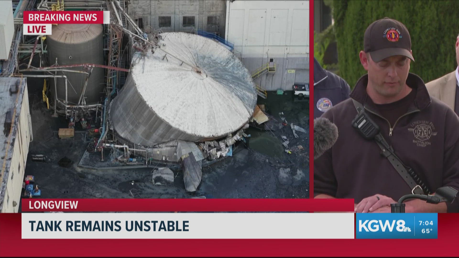 Several unaccounted for in deadly Longview paper mill implosion; live ...