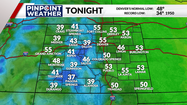 Denver weather: More showers this week