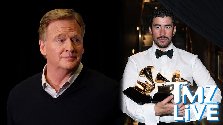Roger Goodell says he expects Bad Bunny to avoid politics during Super ...