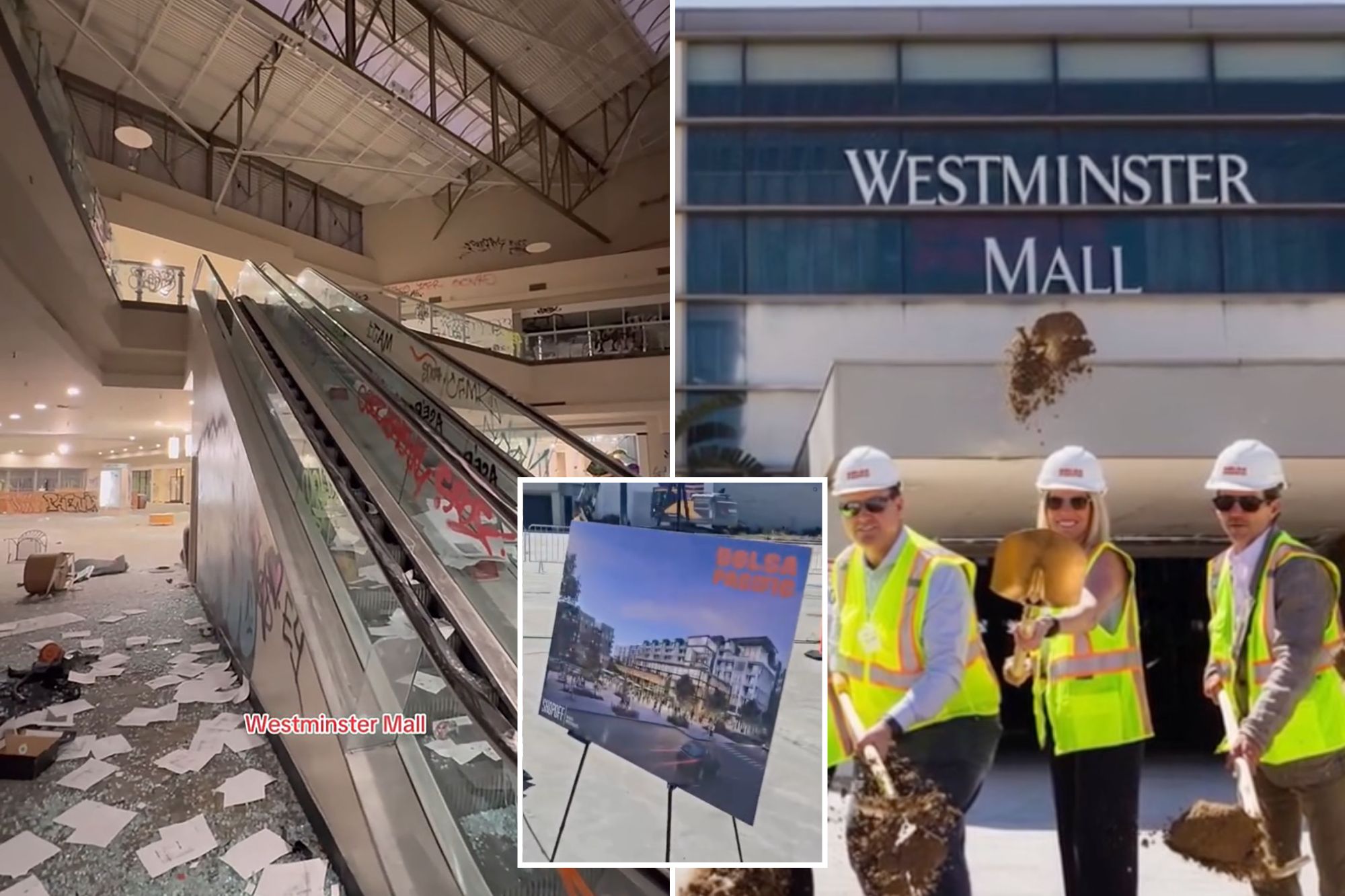 Southern California mall begins transformation into sprawling mega ...