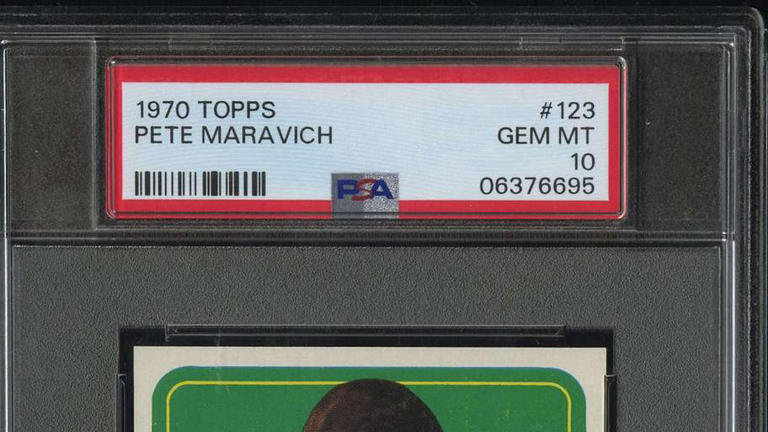 Top 5 iconic 'Pistol' Pete Maravich cards to collect