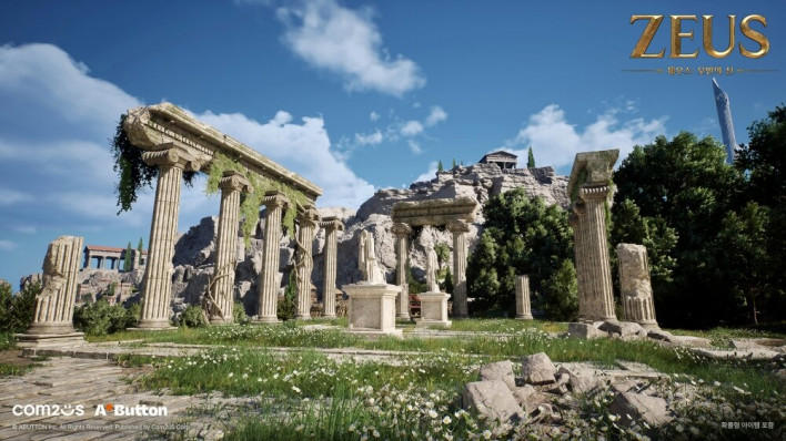 Com2uS unveils worldview and graphics technology for 'Zeus: God of Hubris'
