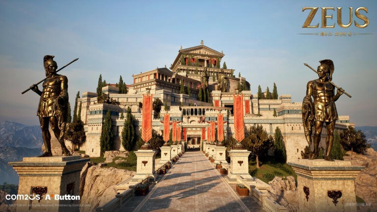 Com2uS unveils worldview and graphics technology for 'Zeus: God of Hubris'