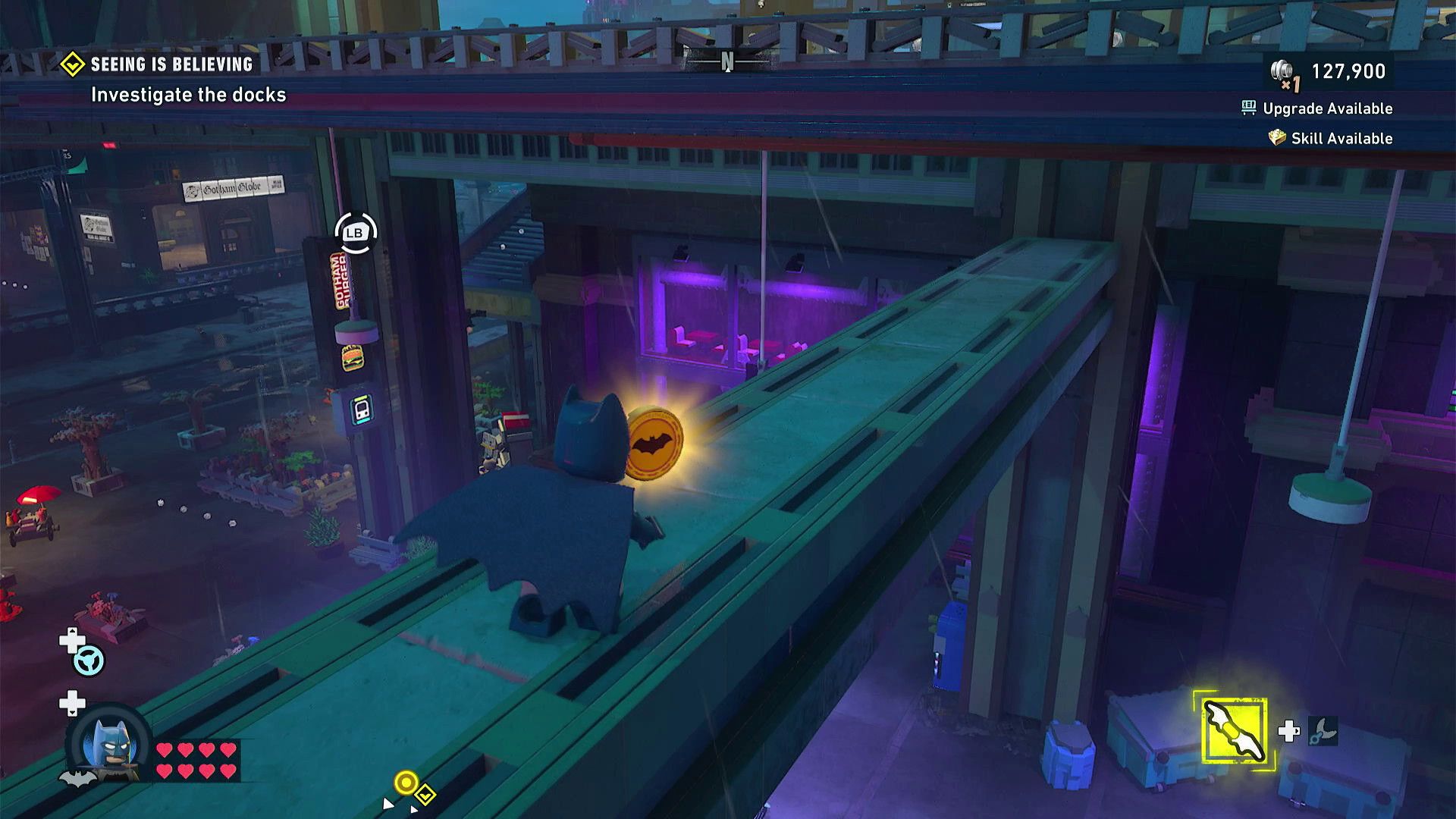 LEGO Batman legacy of the dark knight bat-symbol locations