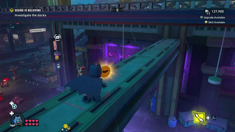 LEGO Batman legacy of the dark knight bat-symbol locations