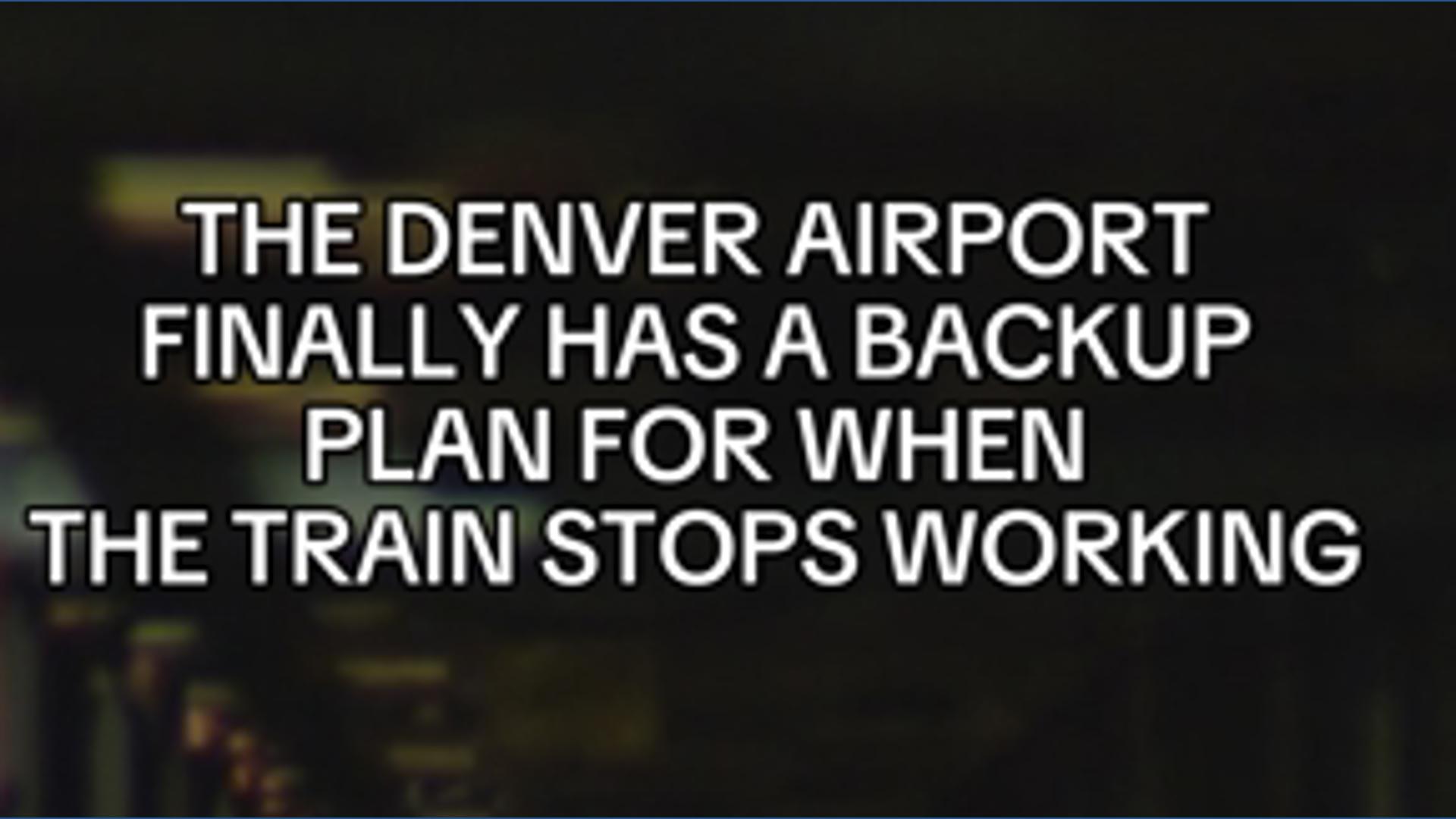 As DIA trains stopped working over 100 times in the past year, the ...