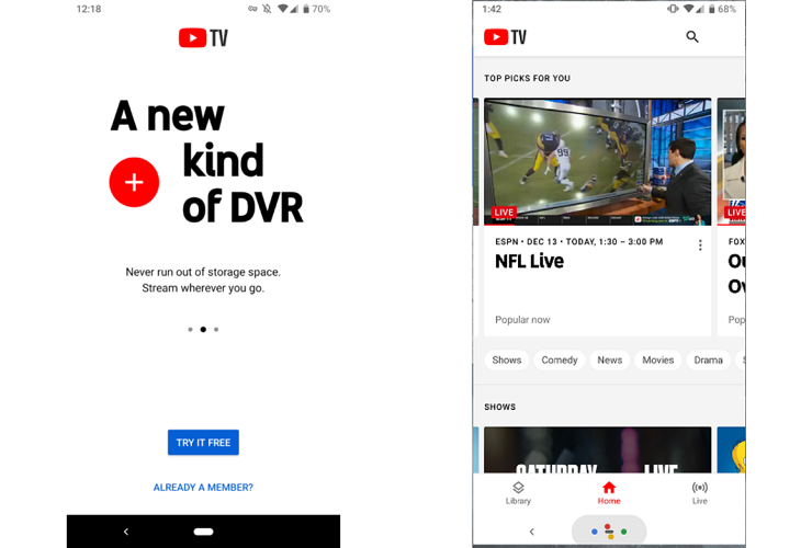 YouTube TV