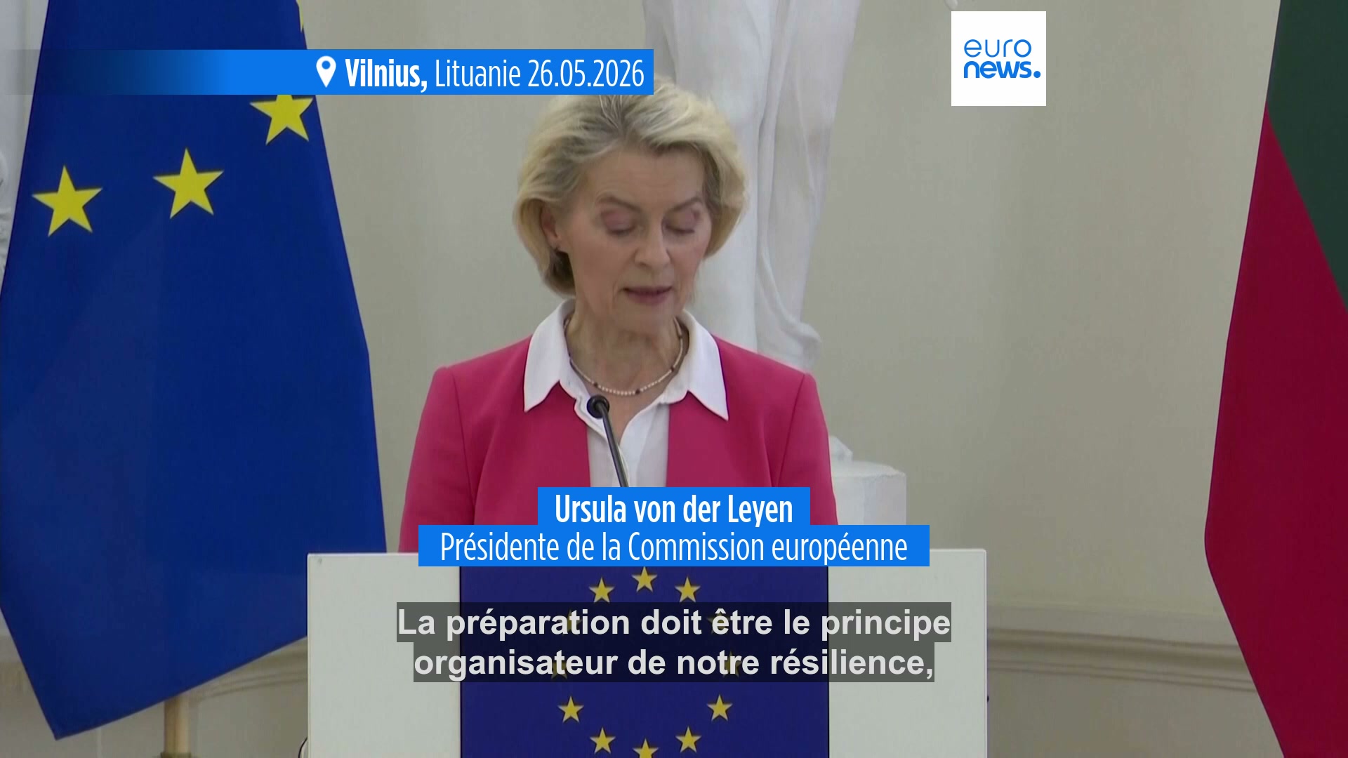 Face aux incursions de drones dans l'est de l'UE, Ursula von der Leyen ...